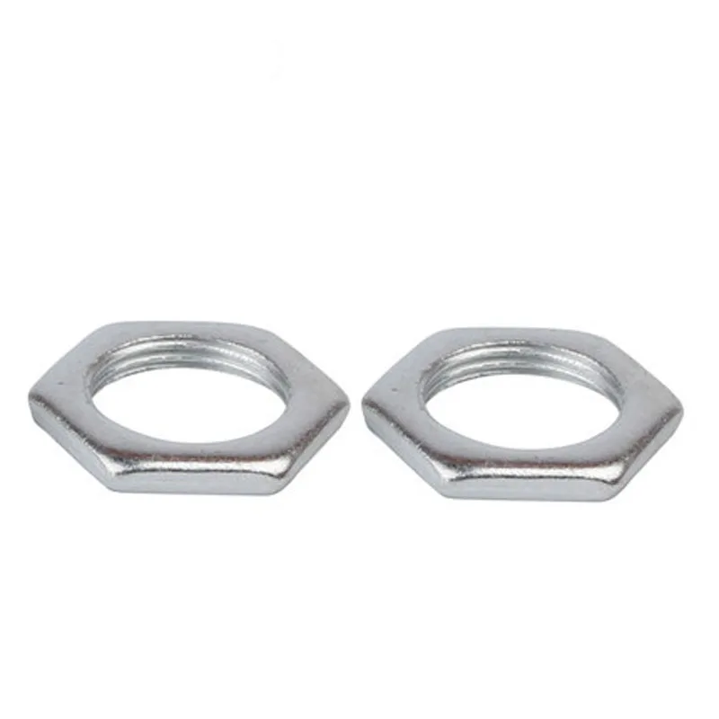 M8-M20 Hexagon Flat Fine Teeth Nut Hex Thin Nuts Iron GB808 Galvanized