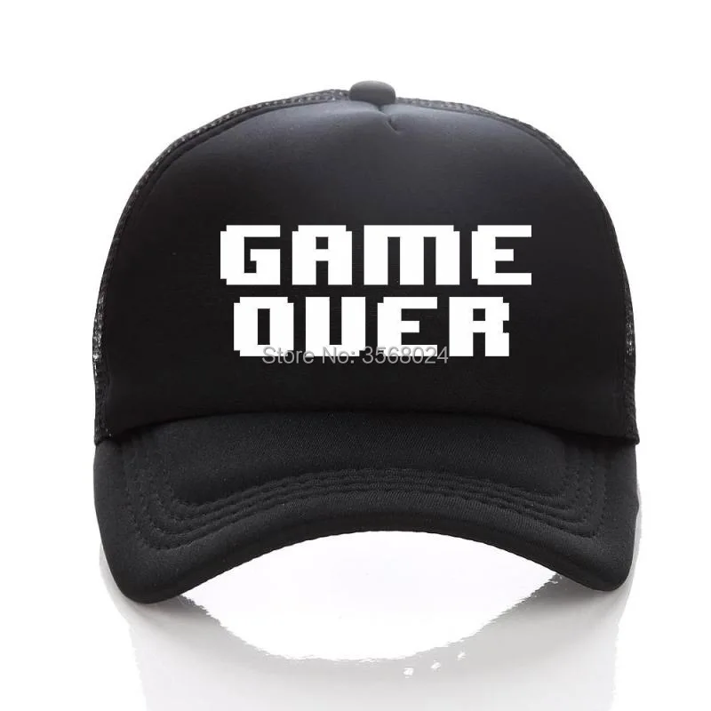 Retail Undertale hats Summer Women Mesh Sun CAPS Full Black Baseball ...