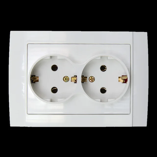 118mm type European German standard double wall power outlet CE ...