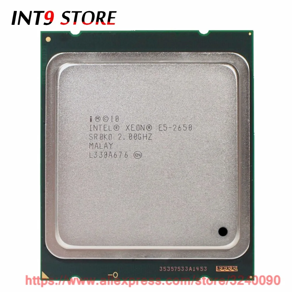 Intel Xeon CPU E5 2650 SR0KQ 2.0GHz 8 Core 20M LGA2011 E5 2650 ...