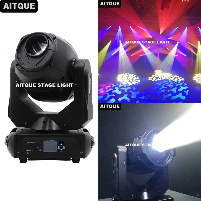 Luces beam 7r para fiesta, equipo de Dj, 230w, lyre, led, con gobos ...