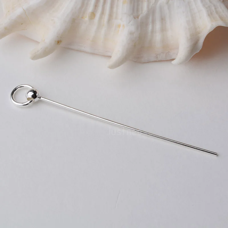 Solid-925-Sterling-Silver-Pinch-Bails-Pin-Pendants-Findings-Connector ...