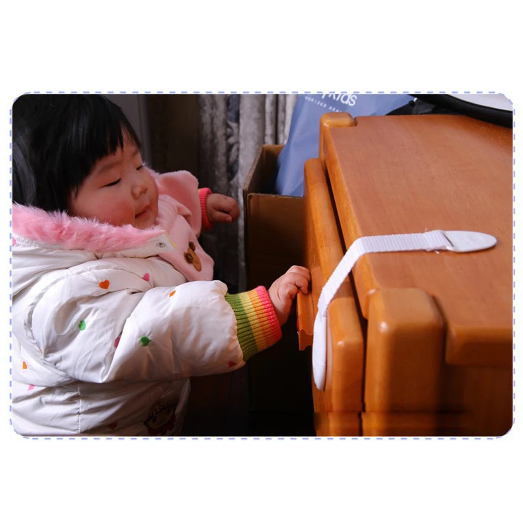 Habwred Baby Safety Door Drawer Locks Finger Safe Protector Kids Safety ...