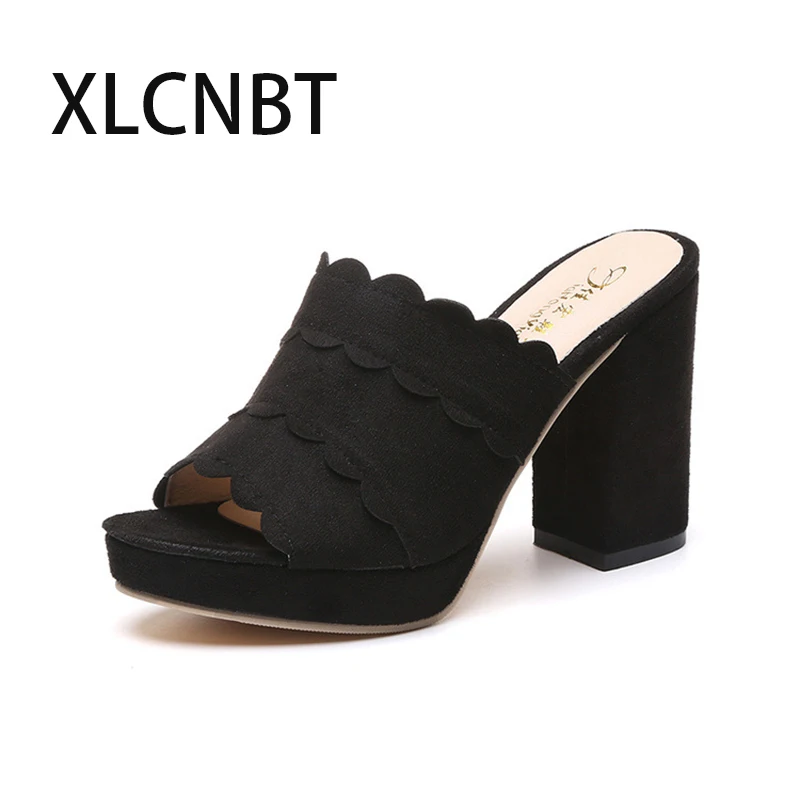 supper high slipper platform thick slipper with sexy high heeled women ...