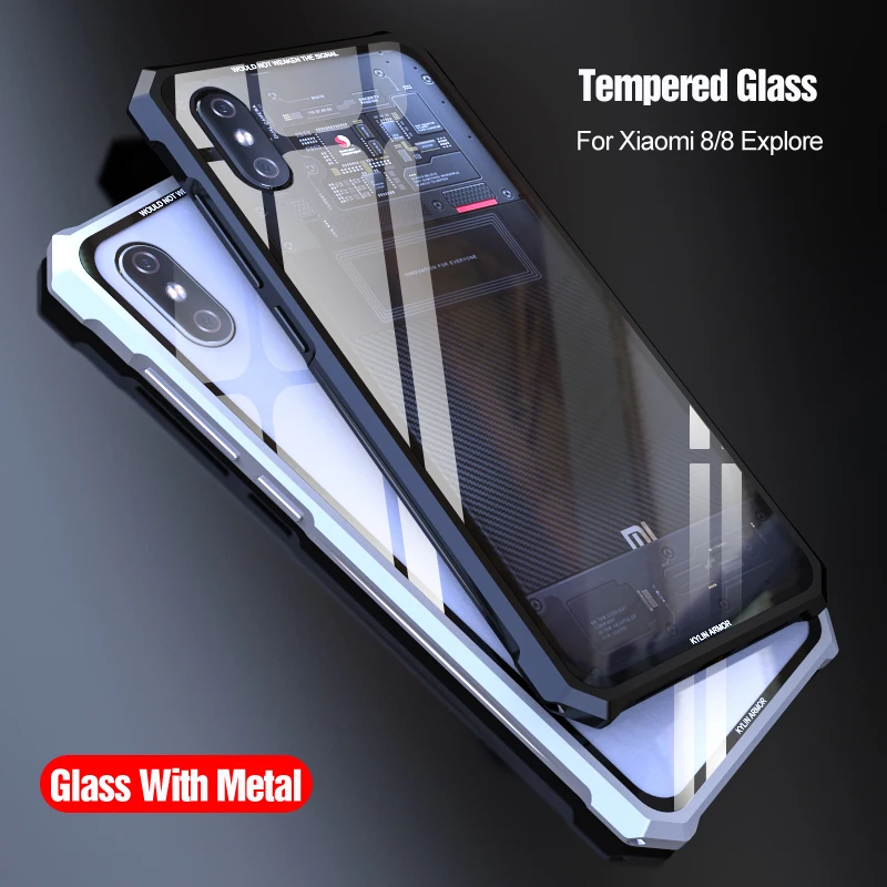 Vpower Luxury Metal Bumper Frame For Xiaomi mi8 Case M8 Metal Frame ...