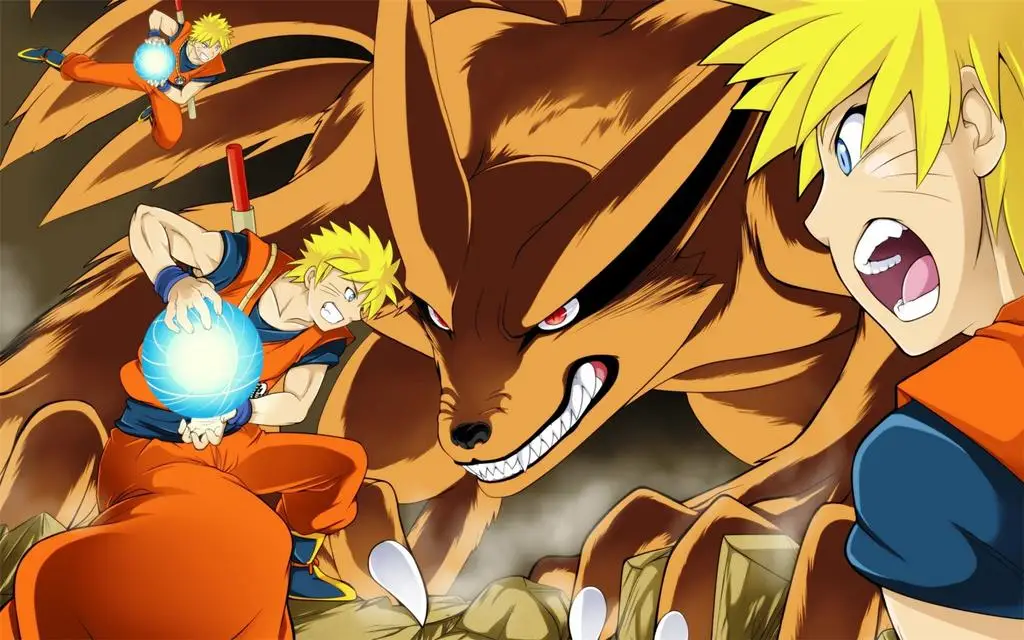 Q0114 24x38" Naruto Shippuden Sasuke Wolf Animation Posters Photo ...