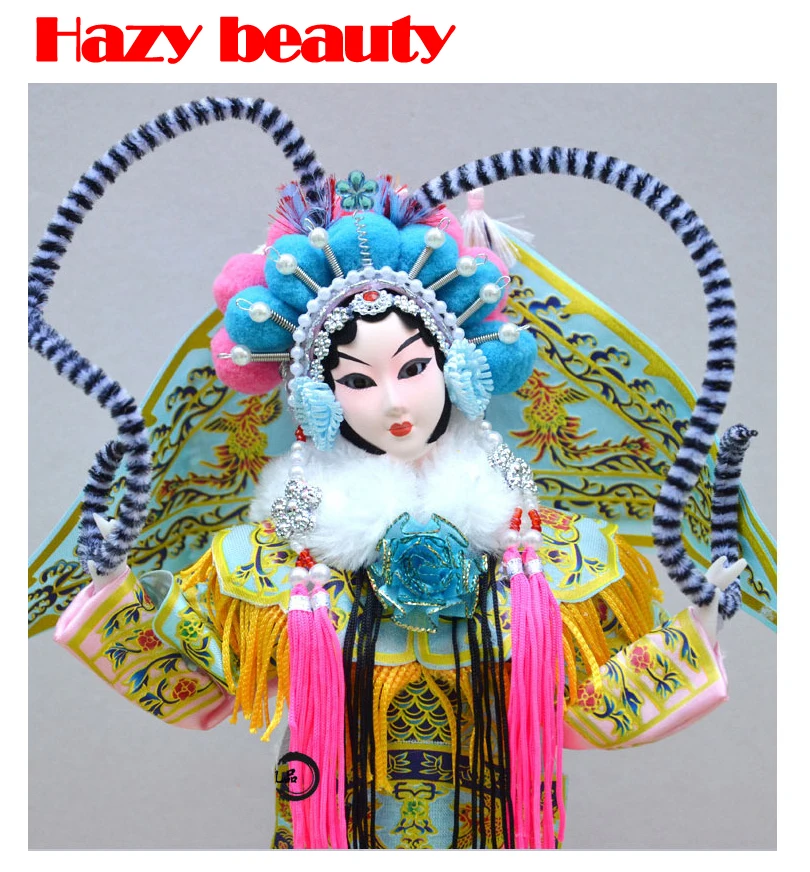 Peking Opera characters face Beijing flavor dolls human dolls ...
