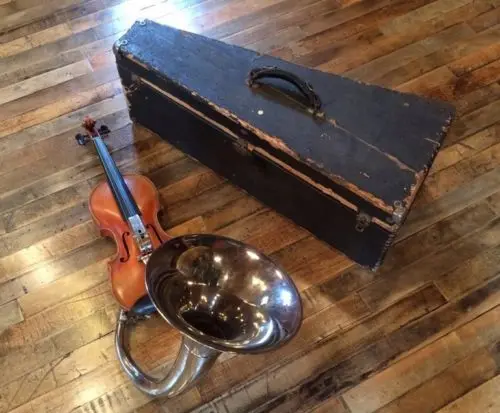 Stroviol Violinophone Stroh Violin Antique Horn Violinofon Prague Gypsy ...