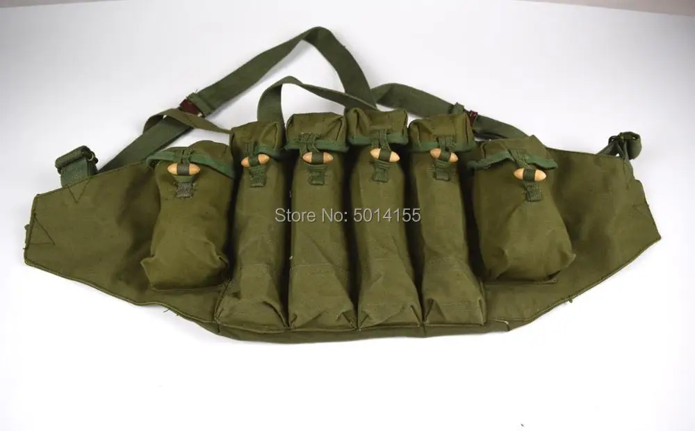 Original Chinese Army Pla Type 85 Chest Rig Ammo Pouch - Pouches ...