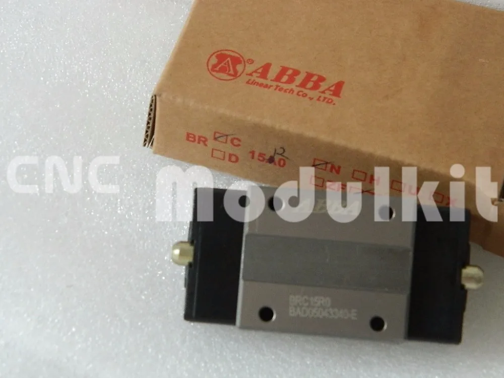 Original Taiwan Linear Rail Guide Brr15 Br15 Abba Block Brh15 Brc15ro ...