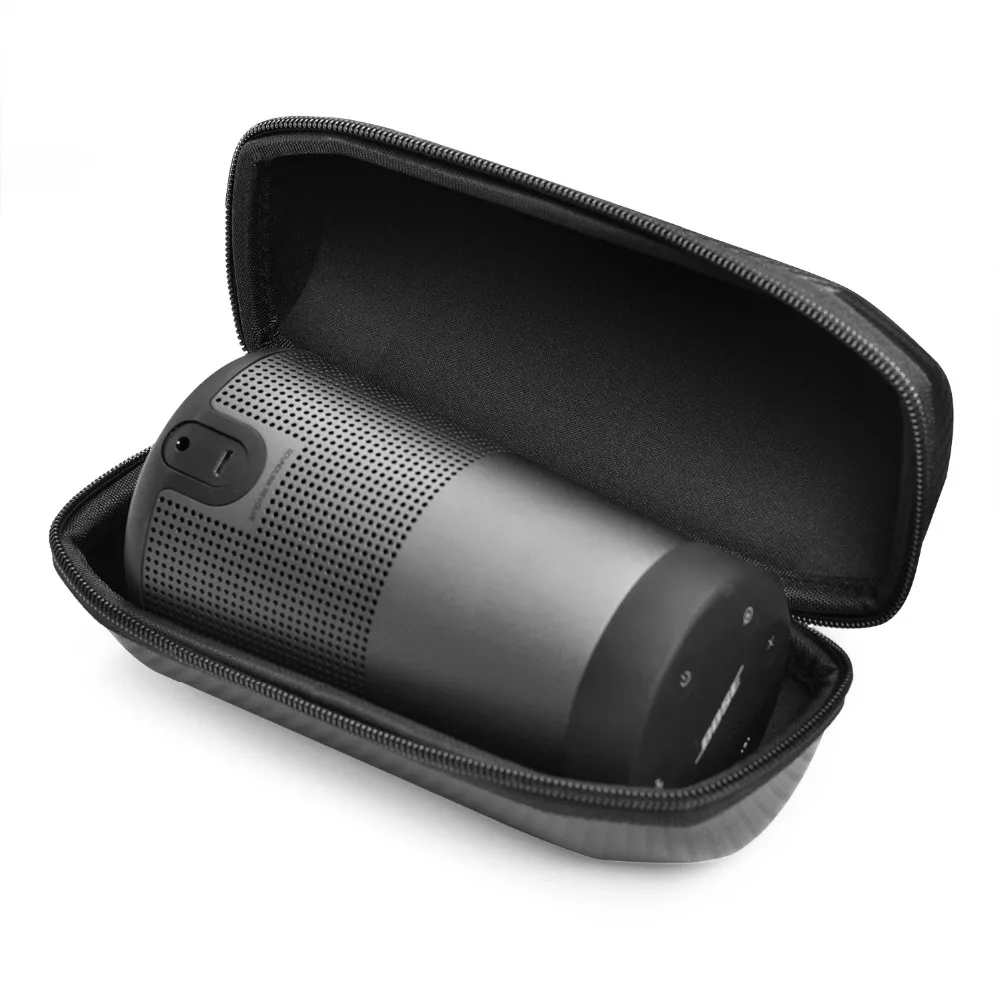 New Arrival Hard Carbon fiber Portable Speaker Case for bose revolve ...