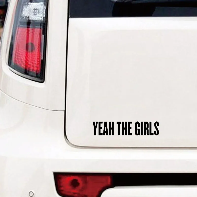 Decals & Skins Laptop Yeah the Girls Sticker Electronics & Accessories ...