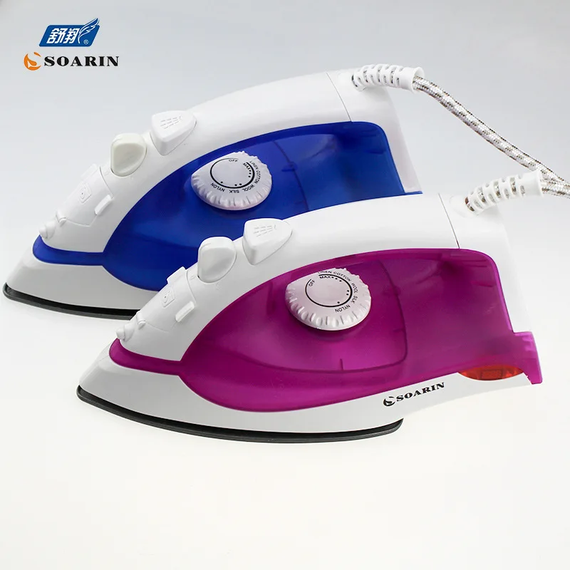 Soarin Steam Iron Teflon Non-stick Baseplate Clothes Iron Family ...