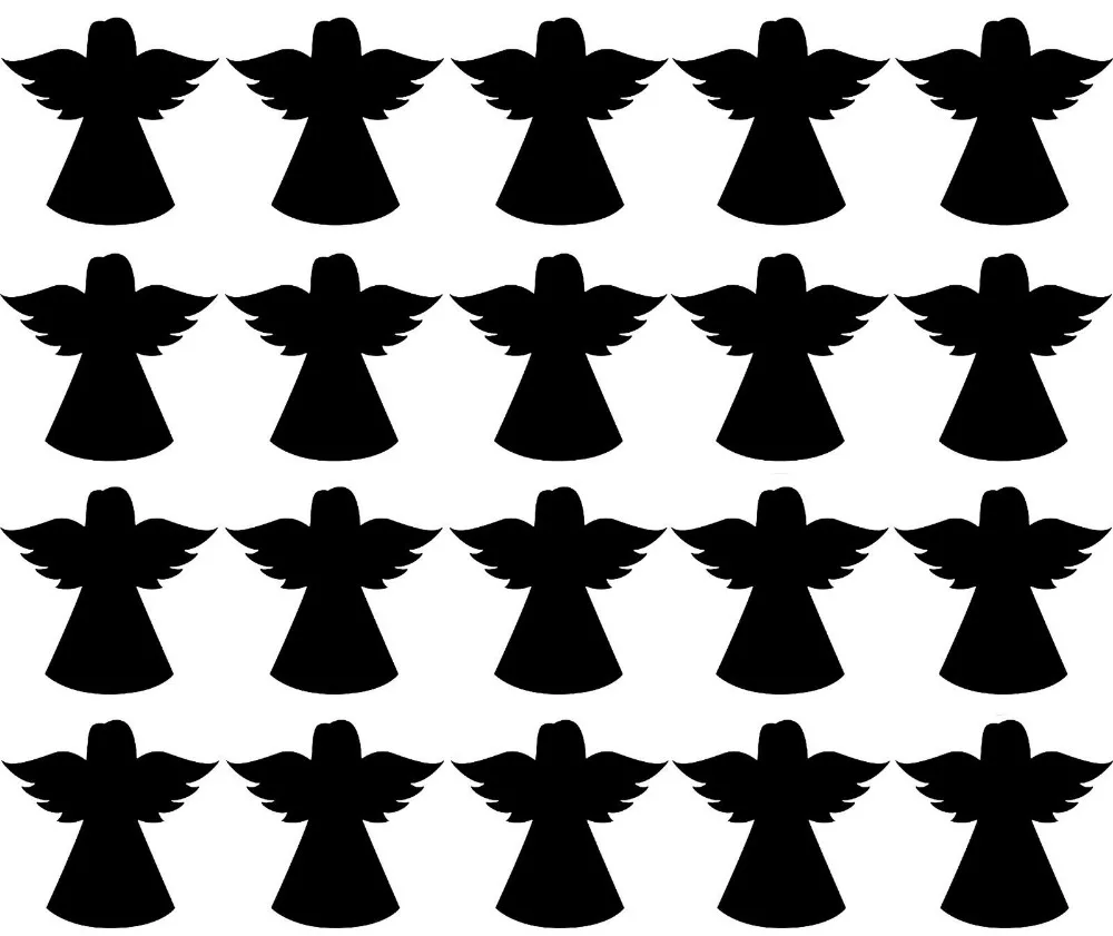 Simple Angel Silhouette