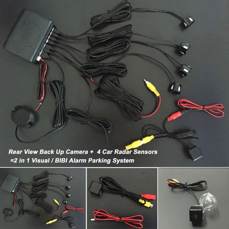 Car Parking Sensor System Reversing Assistance Radar Accessories For ...