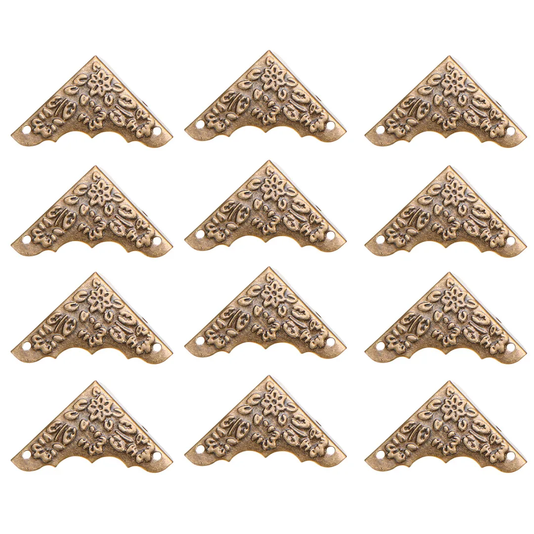 Antique Box Corner Protector Bracket Jewelry Wooden Box Corner Bracket ...