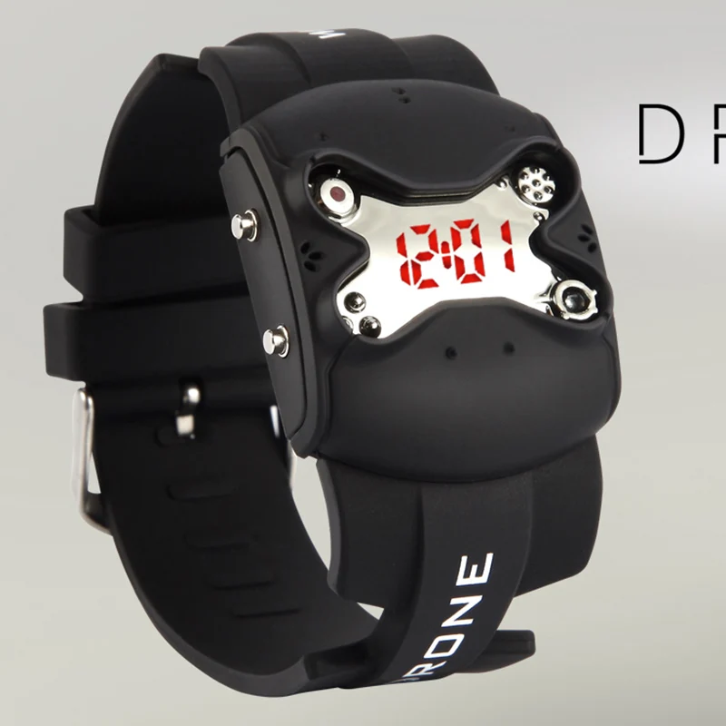 DRONE brand men watch Science Fiction Design Robot Space War Digital ...