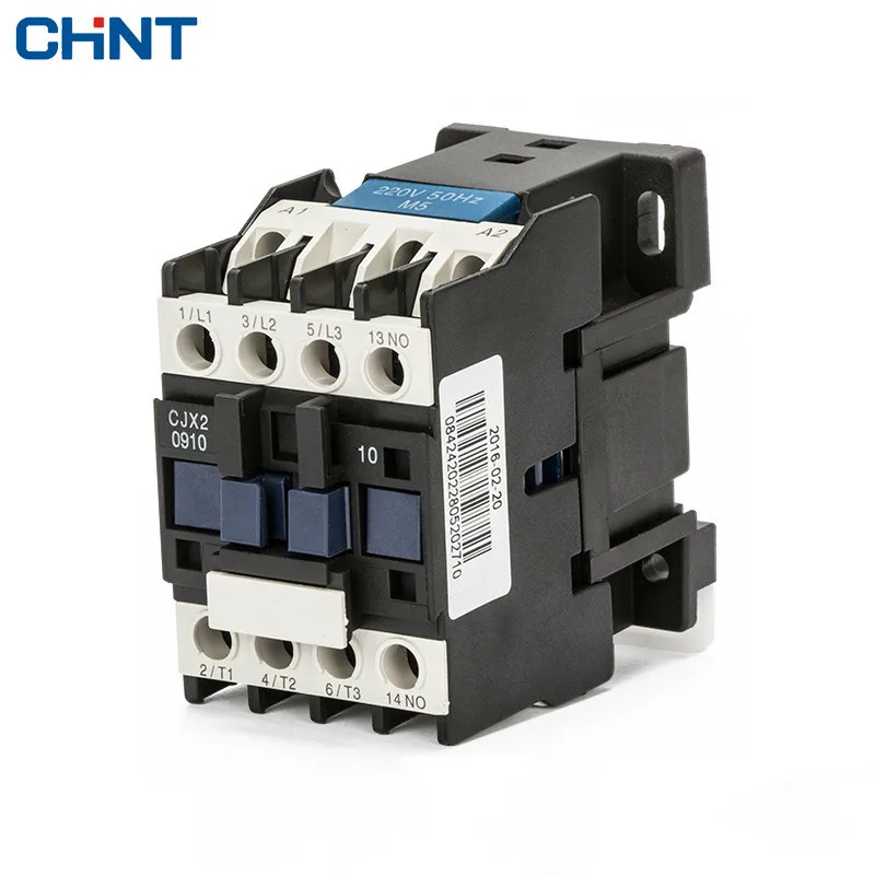 CHINT Interruptores de CORRIENTE ALTERNA de Tensión Contactor Cjx2 0910 9A 0901 monofásico 220 V ...