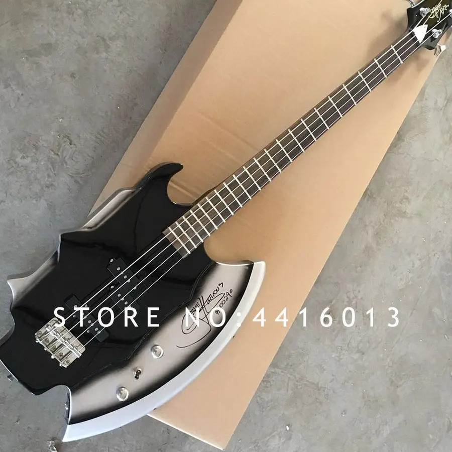 Artillery Top quality factory custom 4 strings Axe bass Broad shape ...