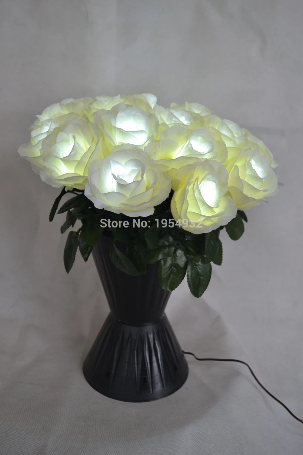 Timmer Battery Type LED Rose Flower bundle, Light Up Blossom Rose ...