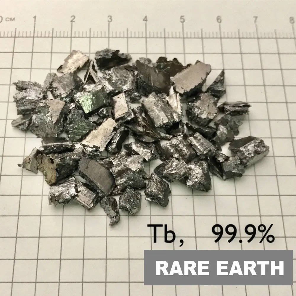 High Purity Terbium Tb Ingot Rare Earth 99.9% 4 Research and ...