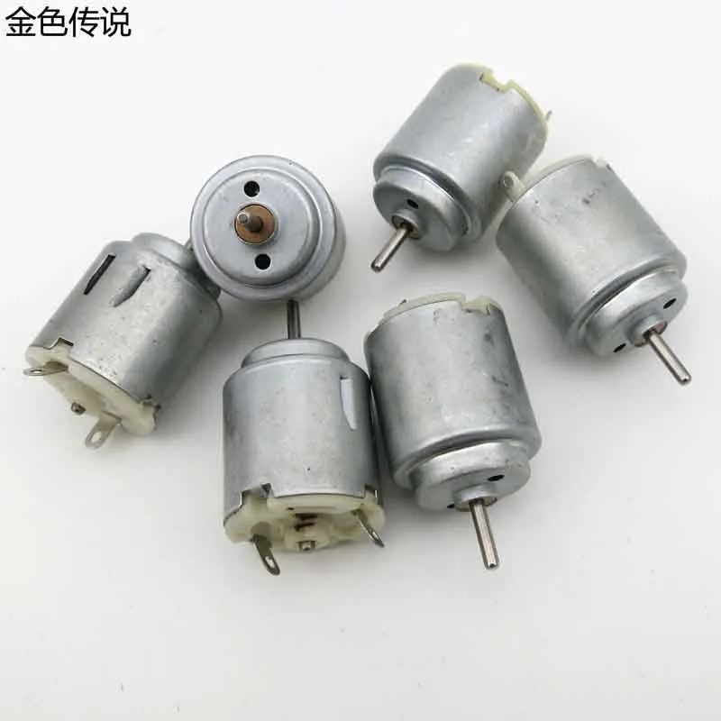 2pcs Motor R140 Micro DC Motor 3v 13000 rpm Four Wheel Drive motor ...