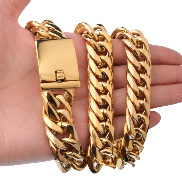 Gold Chain Designs For Men Heavy