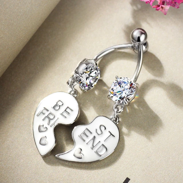 Best Friend Belly Piercing Rings