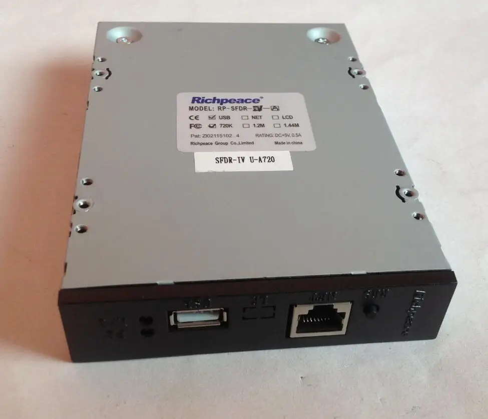 RP-SFDR-IV U-A720 Richpeace USB simulating floppy drive emulator reader ...