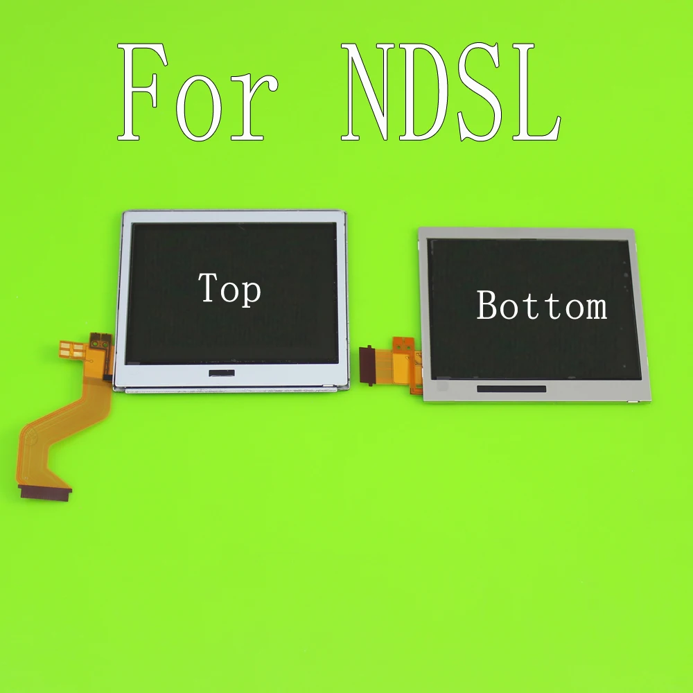 Top Bottom Lcd Display Screen For Ds Lite For Ndsl Game Console Bottom ...