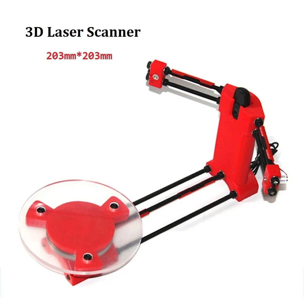 Escáner 3D Diy Kit Objeto Adaptador Escáner de Sobremesa Para Ciclop ...