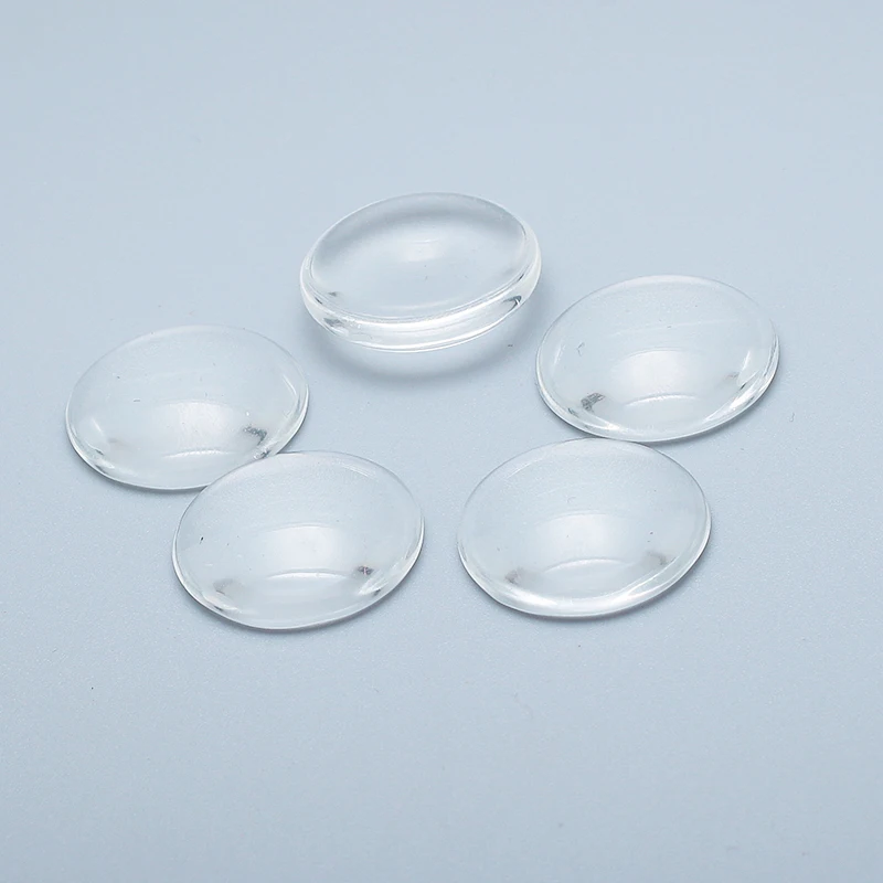20mm Round Clear Glass Cabochons for Jewelry Making Pendant Glass ...