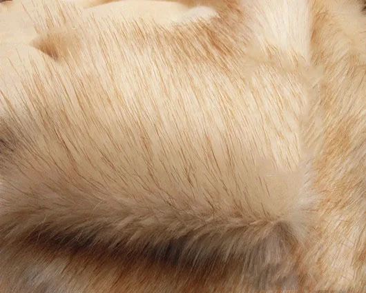High-grade-Dye-tip-faux-fox-fur-pile-3-5cm-Plush-fabrics-Fur-collar ...