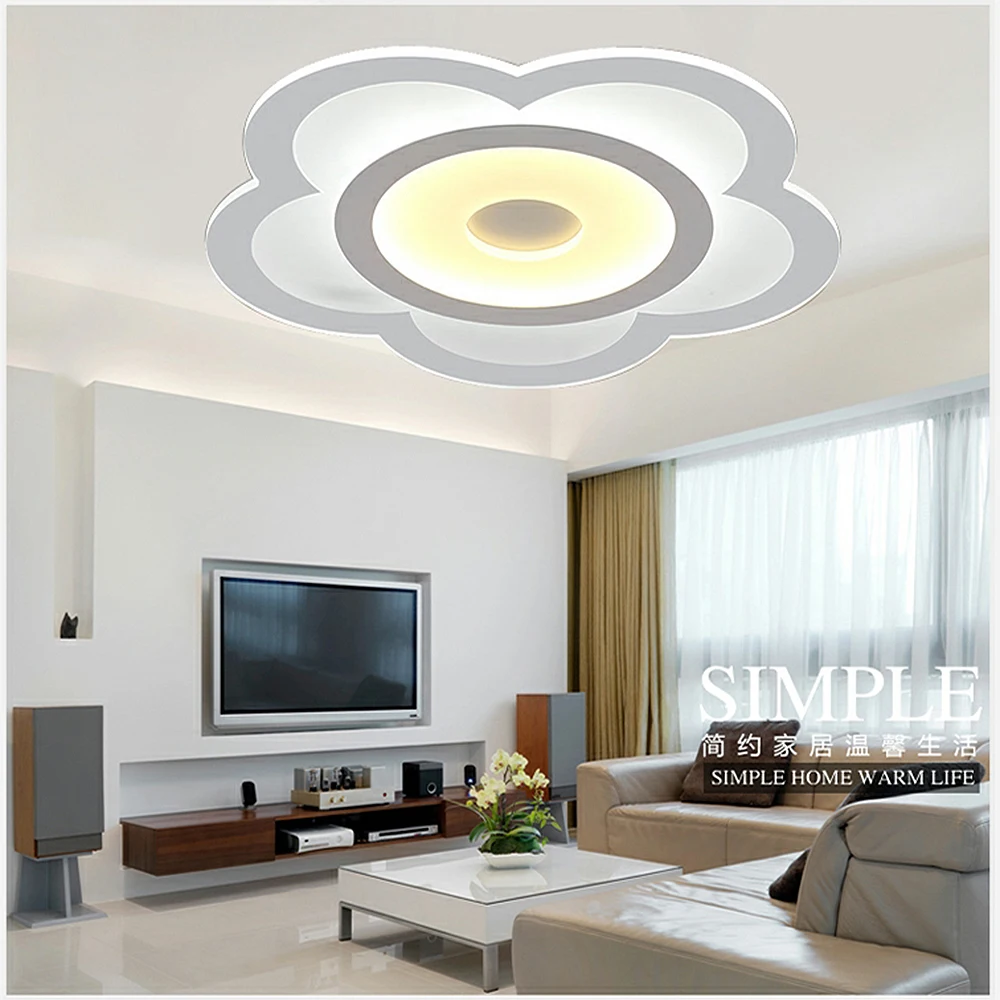 Ultra dünne Oberfläche Montiert Moderne Led Decke Lichter lamparas de ...