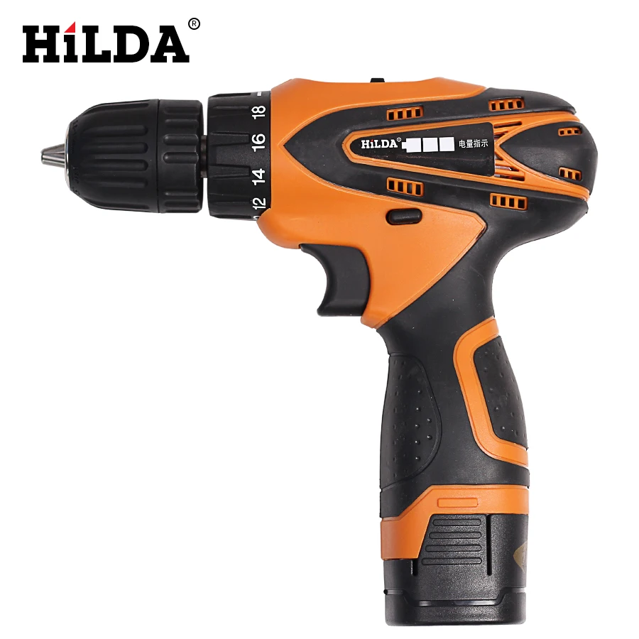 HILDA 16.8V Electric screwdriver Cordless Screwdriver Power Tools *1PCS ...