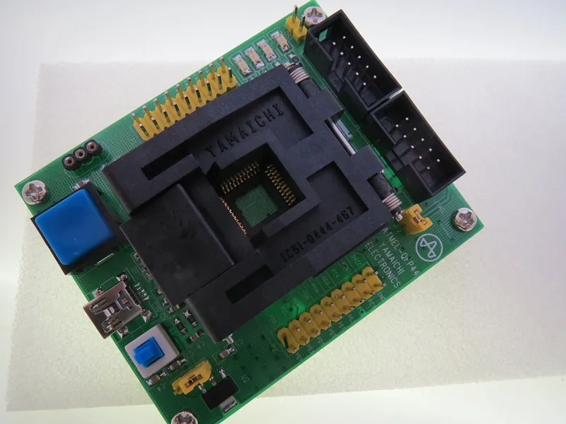 QFP44 TQFP44 ATmega32/16 Burn in Socket gold plating IC testing seat ...