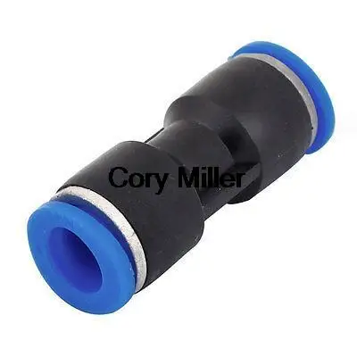 Air Pneumatic Straight 10mm Connector Plastic Pipe Quick Fittings ...