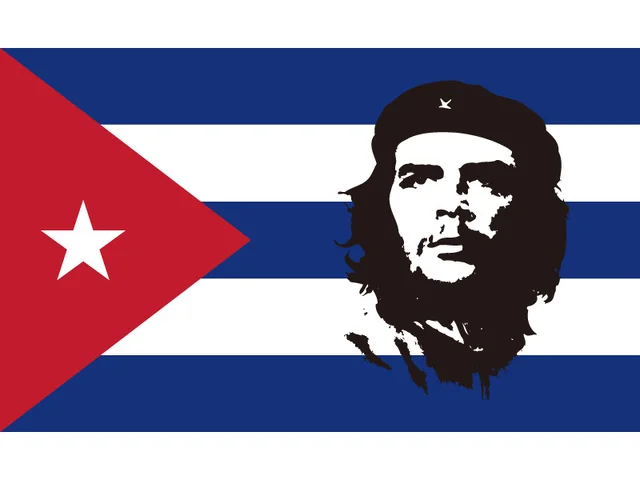 Che Guevara Cuba Flag 3x5 Ft 90*150cm Communist Revolutionary ...
