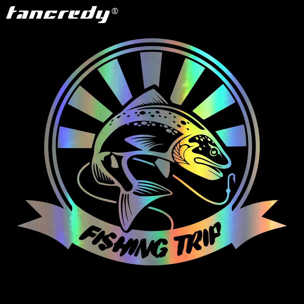 Tancredy Fishing Trip Car Stickers and Decals Car Bumper Stickers Car ...
