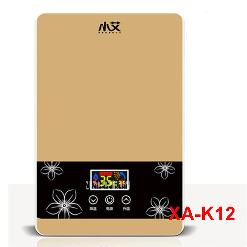XA K12 220 V /50 Hz Immediate Electric Shower Speed Hot Shower Bath ...