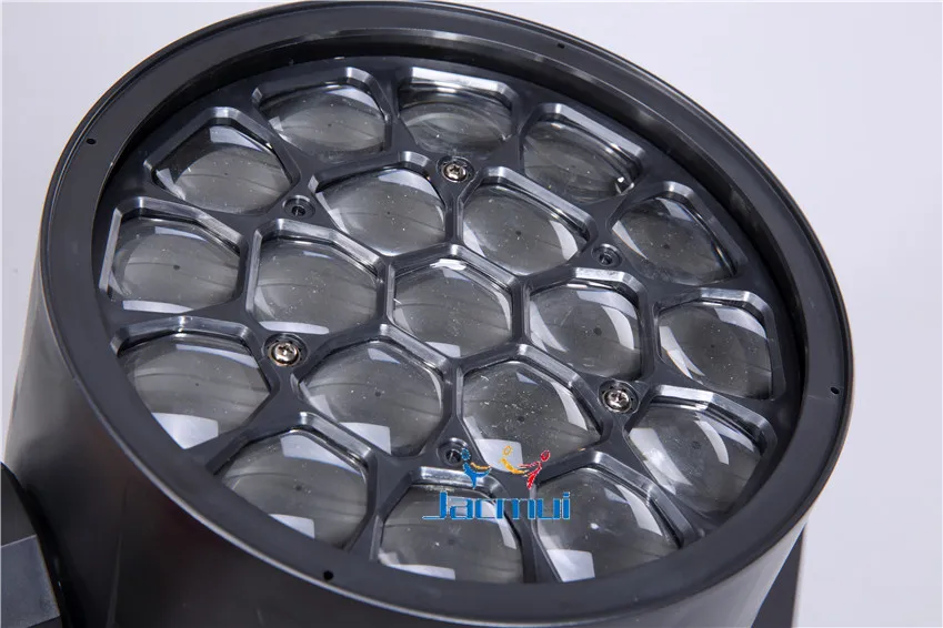 (2pcs/LOT) led big bee eye light moving head 19 * 15w RGBW led light ...