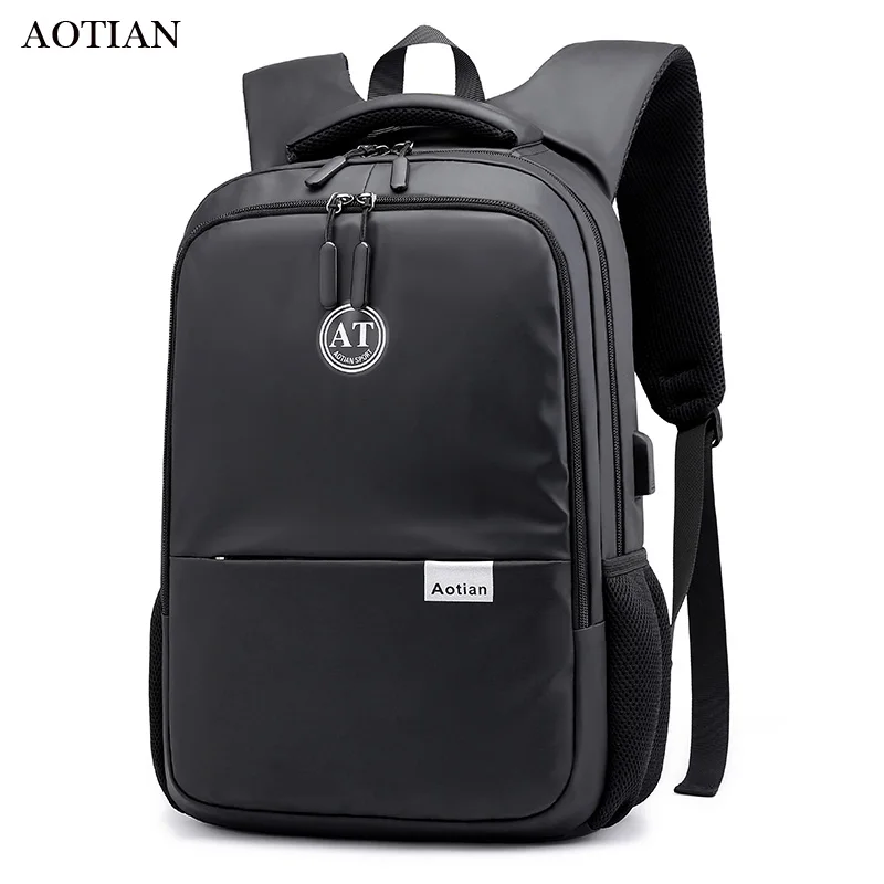 AOTIAN Men's Backpack Multifunction USB Charging Bag Women Rucksack ...