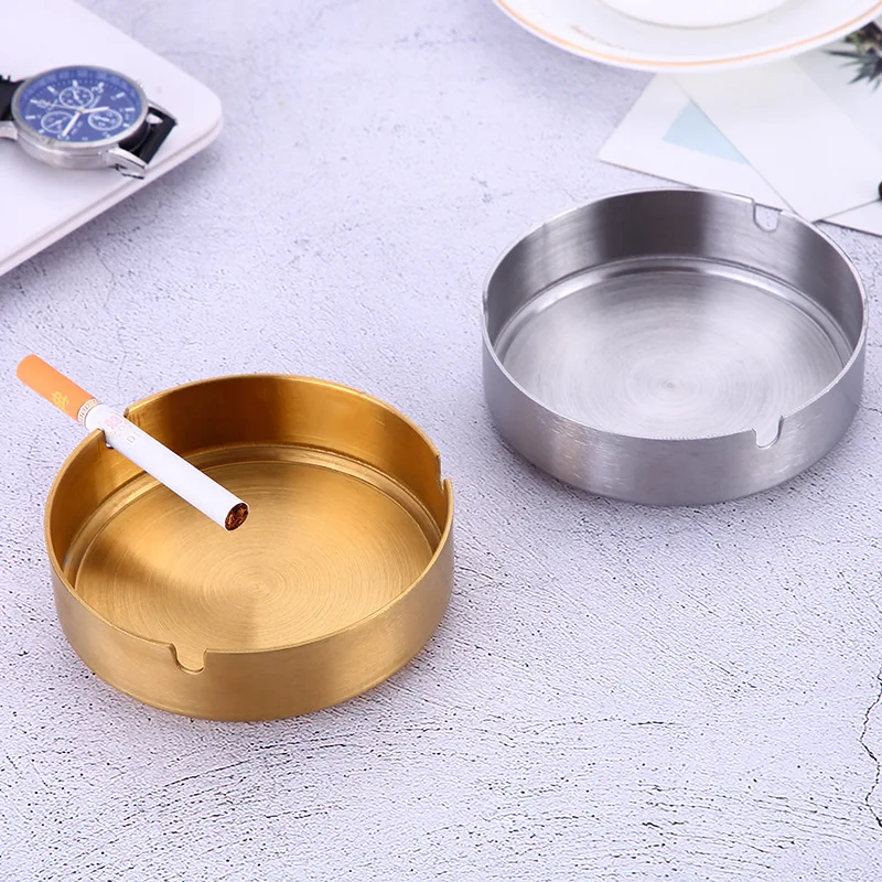 Classy Metal Ashtray - Elegant, High Quality Stainless Steel Ashtray in ...