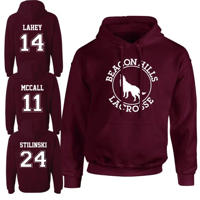 Stiles Stilinski Lacrosse Hoodie