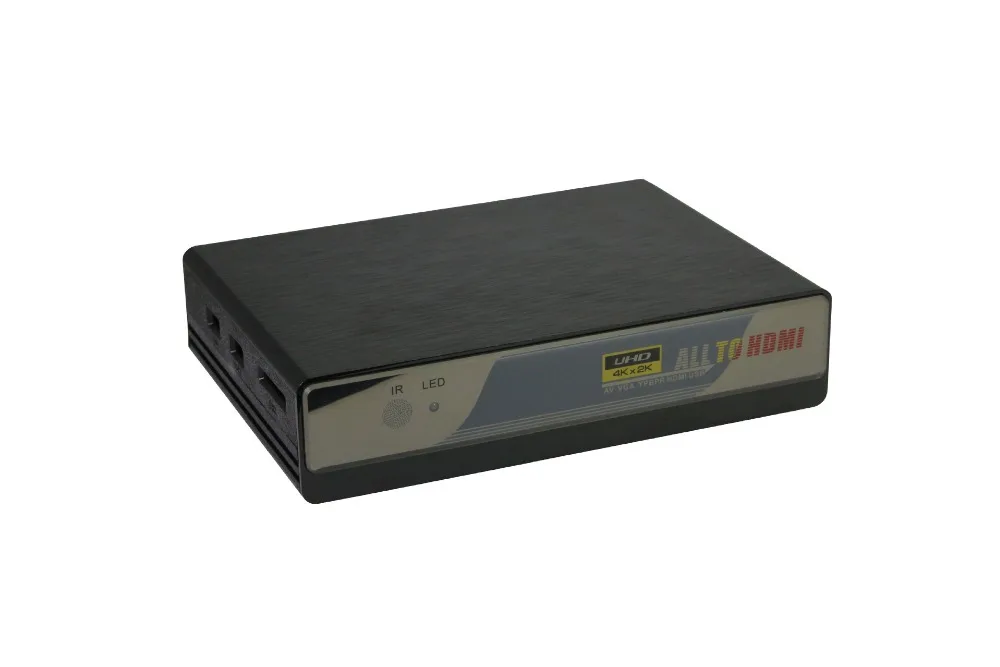 2016 New ALL TO HDMI 4K CONVERTER BOX AV /YPbPr/ VGA /HDMI/USB to HDMI ...