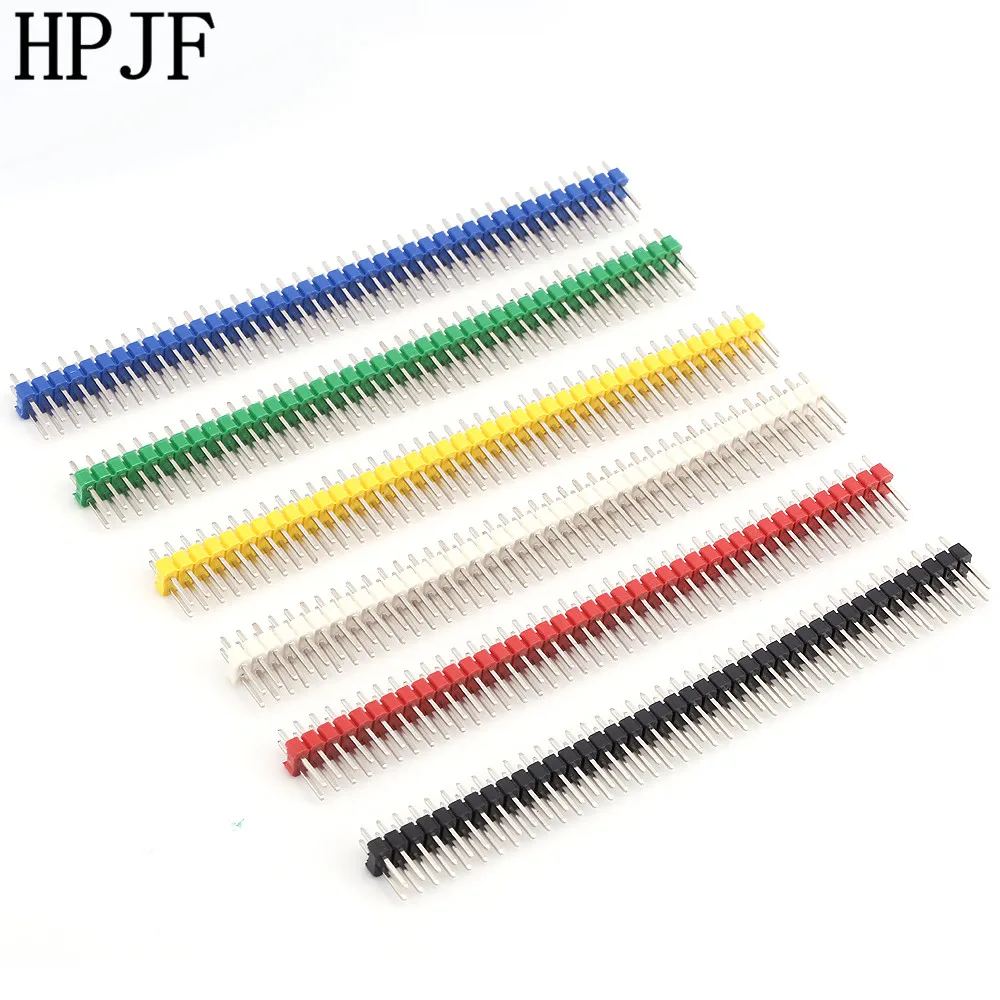 Aliexpress.com : Buy 12PCS Pin Connector Male 2.54mm Pitch Pin Header ...