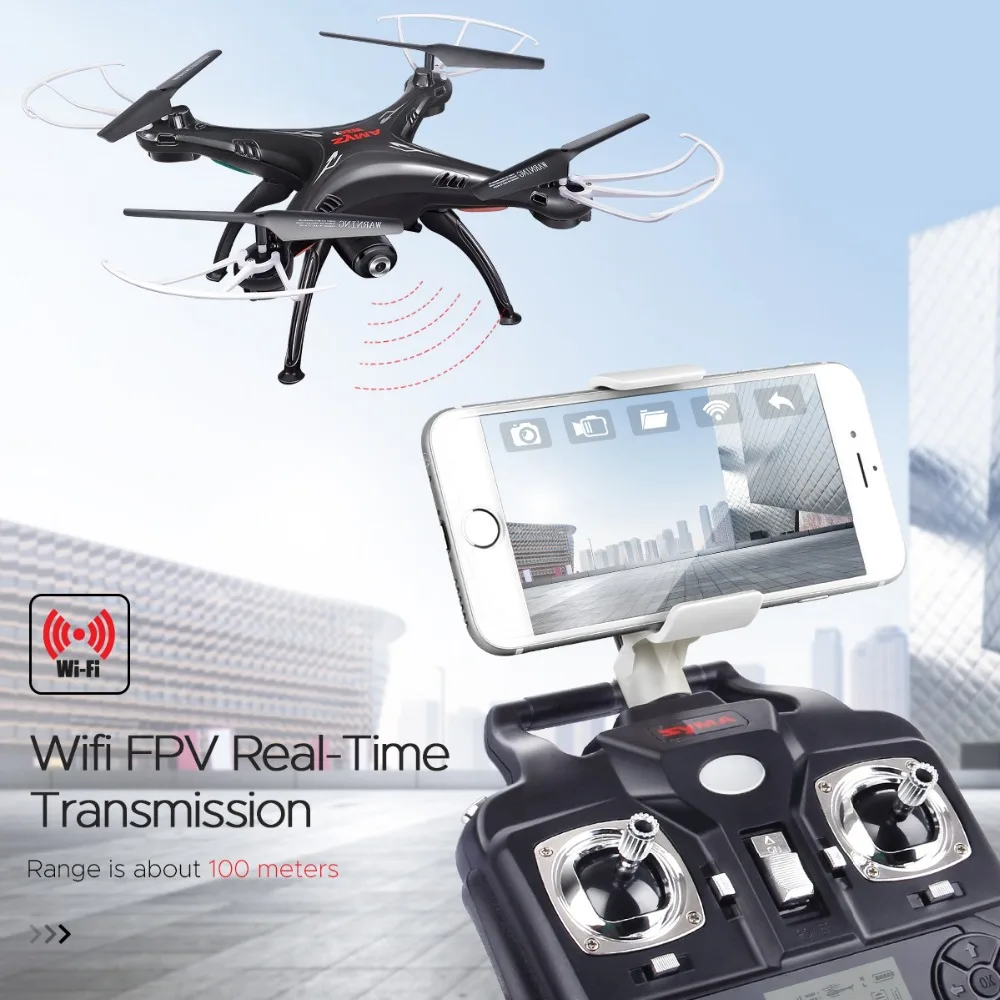 Free Shipping Syma X5sw Drone With Wifi Camera Real Time Transmit Fpv