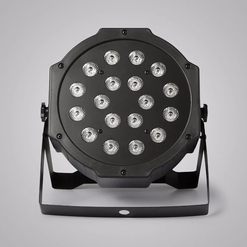 8pcs 18x3w Led Par64 54w Slim Par Can Dmx Flat Par Light Rgb Color ...