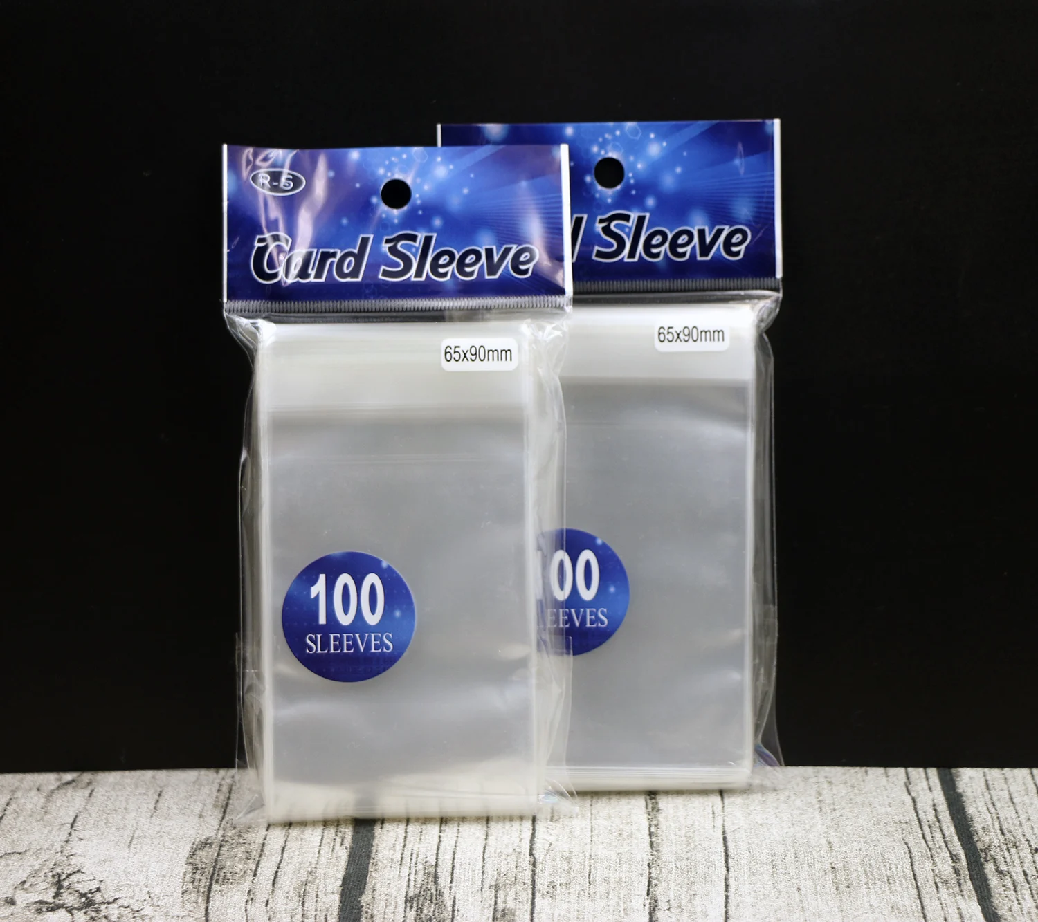 100 PCS/SET Automatic Sealing/Non Sealing Card Sleeves Cards Protector ...