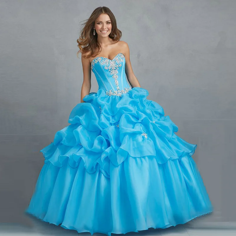 Vestidos Color Azul Turquesa Cortos